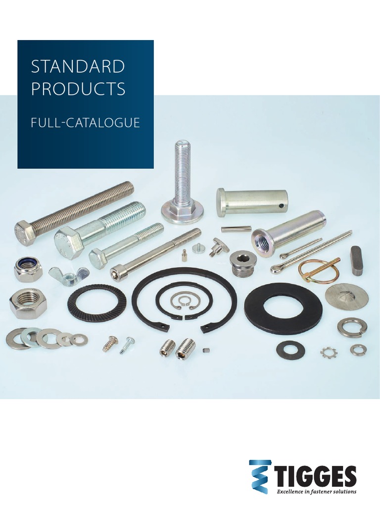 Tigges Fastener Product Catalogue | PDF | Screw | Nut (Hardware)