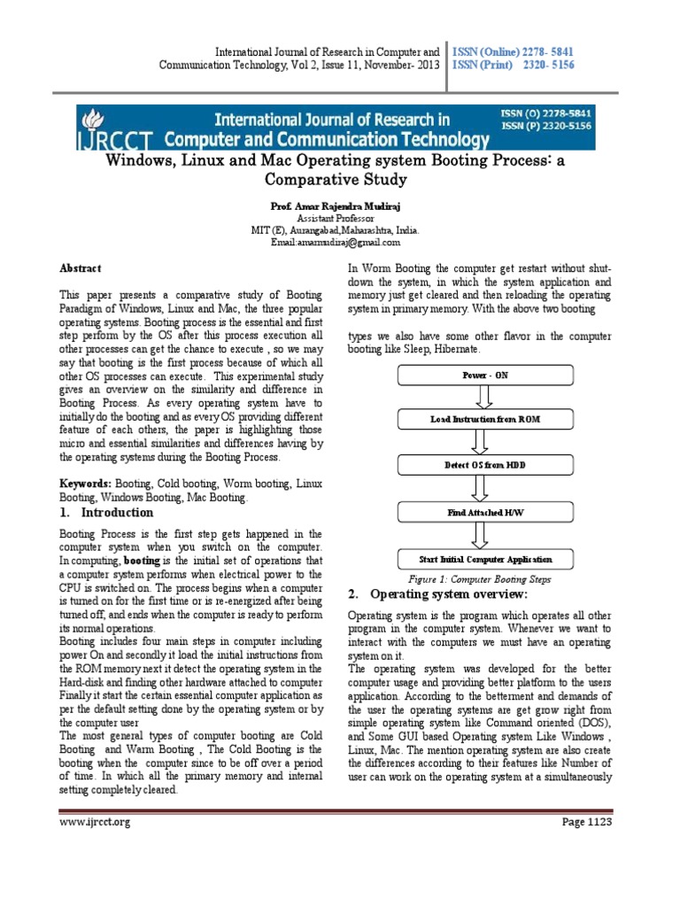 Boot Process Pdf Download Free Pdf Booting Operating System