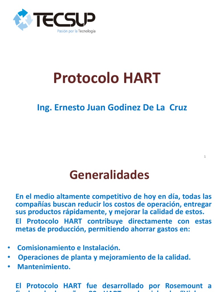 7.protocolo HART | PDF | Transmisión de datos | Comunicación