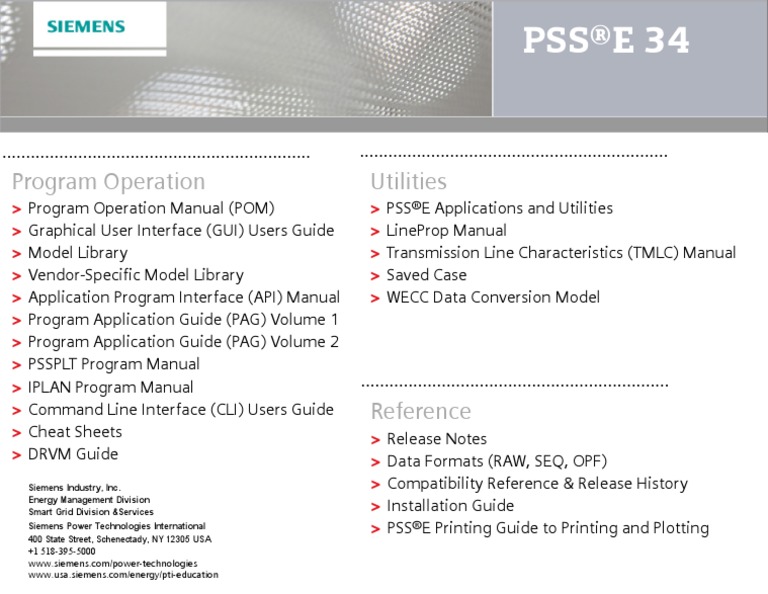 Pss e Documentation | PDF
