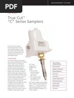Clif Mock True Cut C Series Samplers | PDF | Programmable Logic Controller | Mechanical Engineering