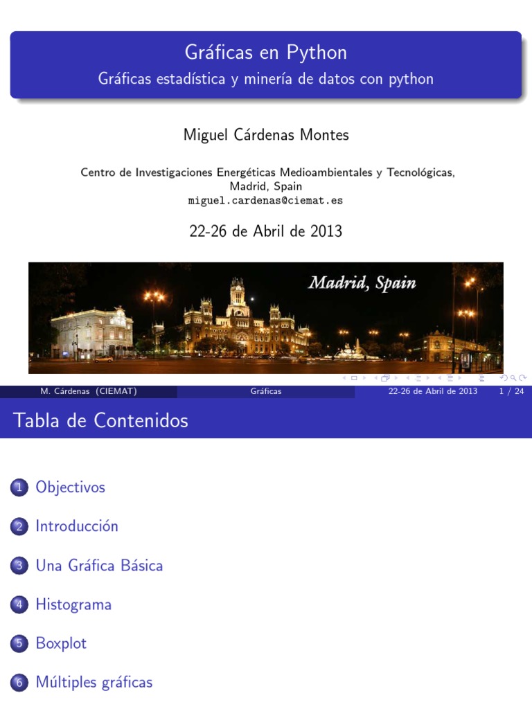 Gráficas en Python con Matplotlib | PDF | Software libre | Programación de computadoras