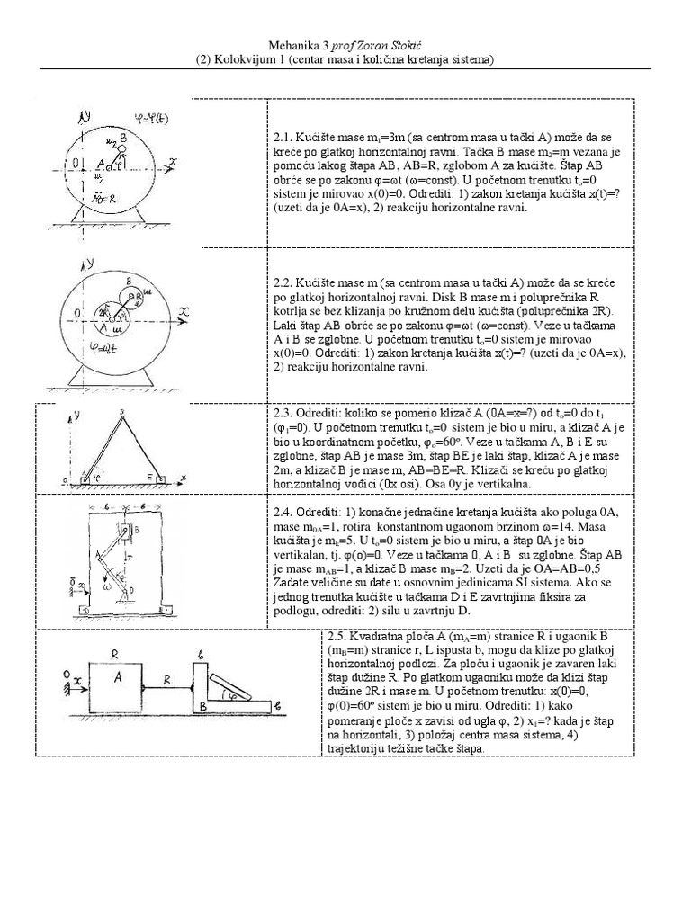 Mehanika 3-2 | PDF