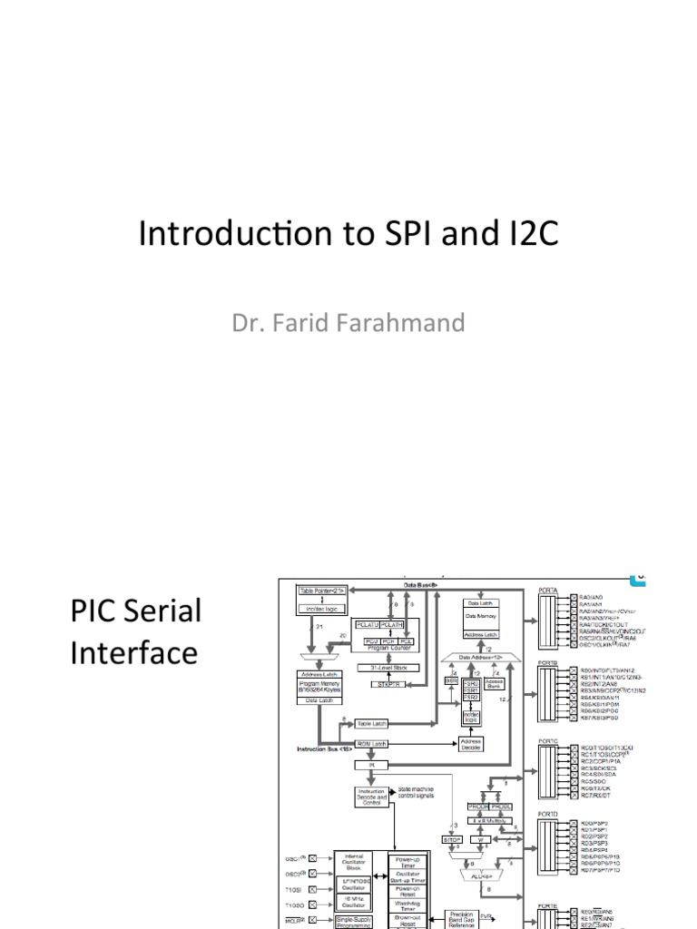 Introduction to SPI and I2C Protocols | PDF | Digital Electronics | Computer Architecture