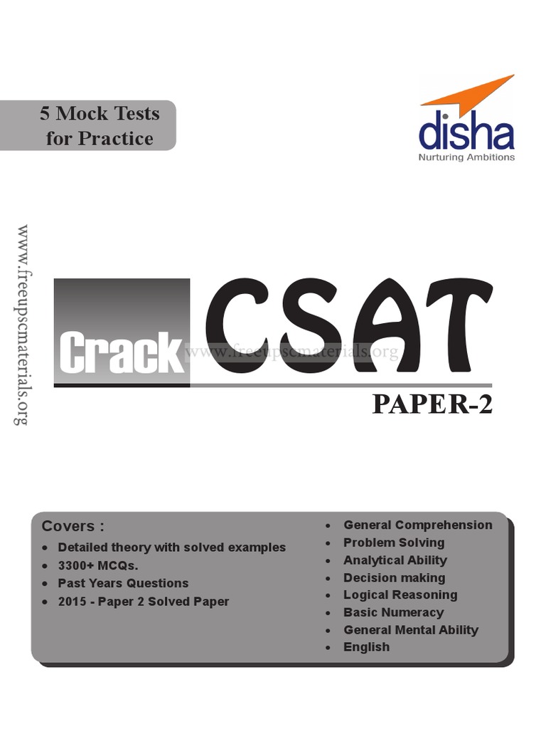 Csat Book | PDF | Test (Assessment) | Logic