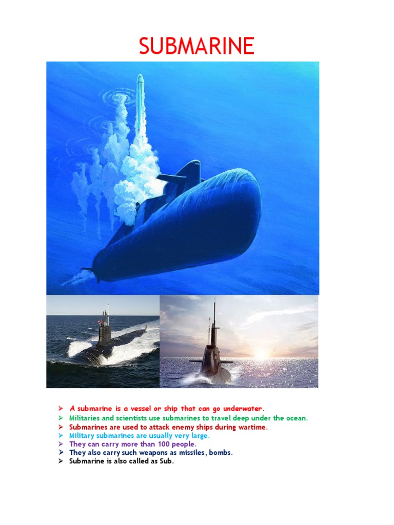 An Introduction to Submarines: Their Uses, Capabilities, and ...