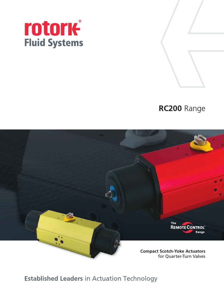 RC200 Range: Established Leaders in Actuation Technology | PDF ...