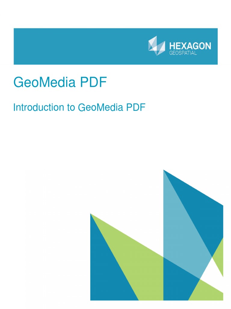 Introduction To GeoMedia PDF | PDF | Indemnity | Metadata