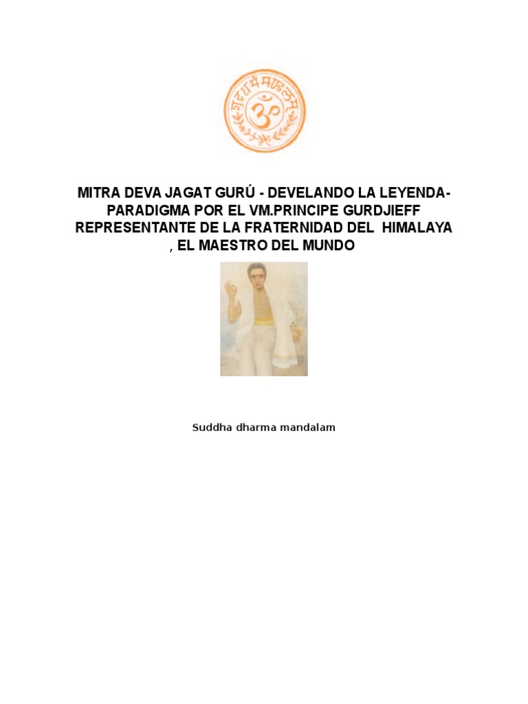 Mitra Deva: El Maestro del Mundo | PDF | Jainismo | Religión y creencia