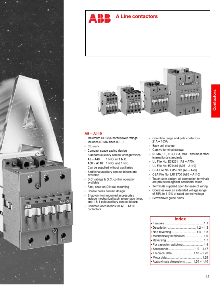 A Comprehensive Guide to Line Contactors: Descriptions, Selections ...