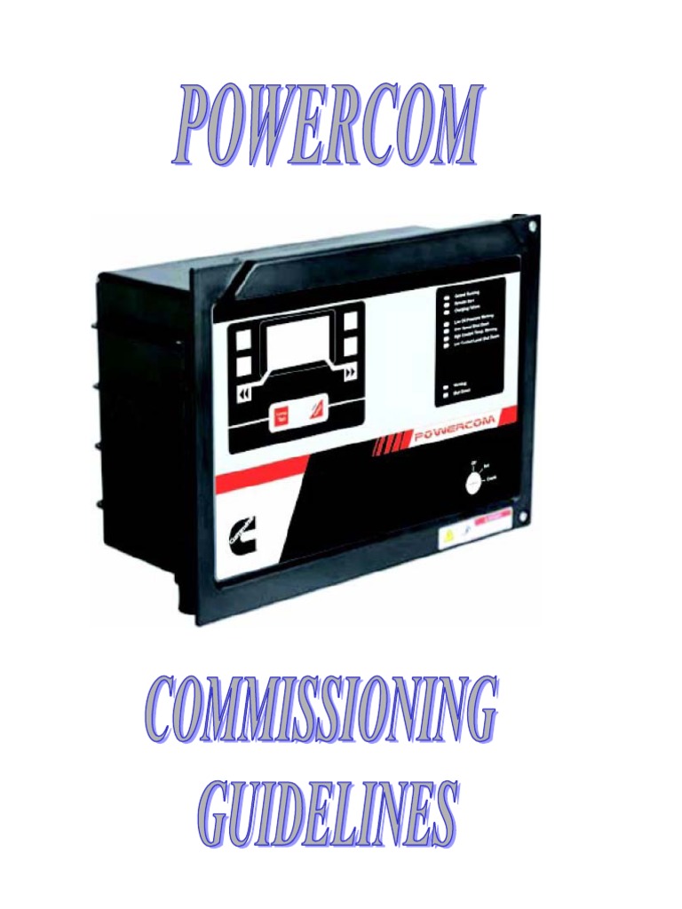Powercom Commissioning Guideline PDF | PDF | Switch | Radiator