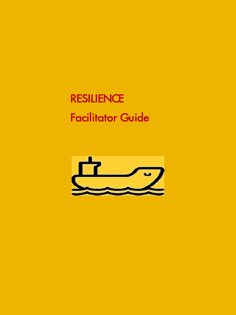 Shell Resilience Training Facilitator Guide | PDF | Psychological ...