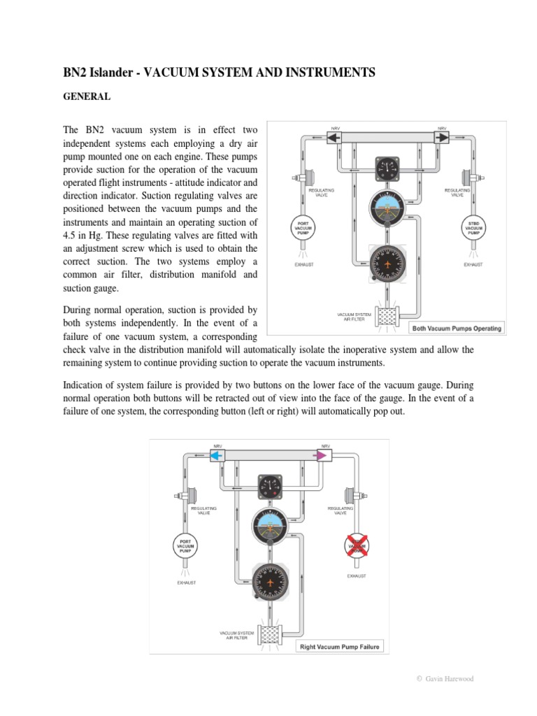 BN2 Islander Systems Notes 12 | PDF