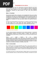 Ejemplificacion y Descripcion de Las Cualidades Del Color | PDF | Matiz ...