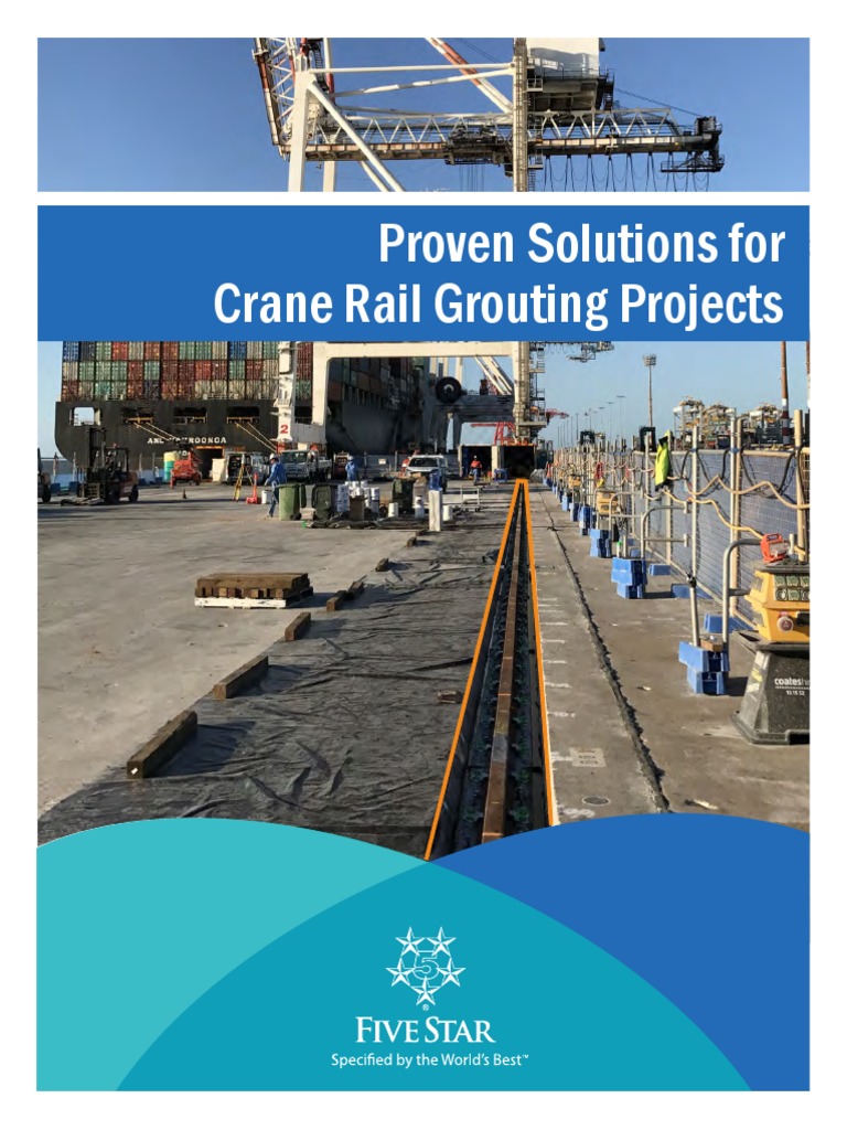 Proven Solutions For Crane Rail Grouting Projects | PDF | Epoxy | Crane ...