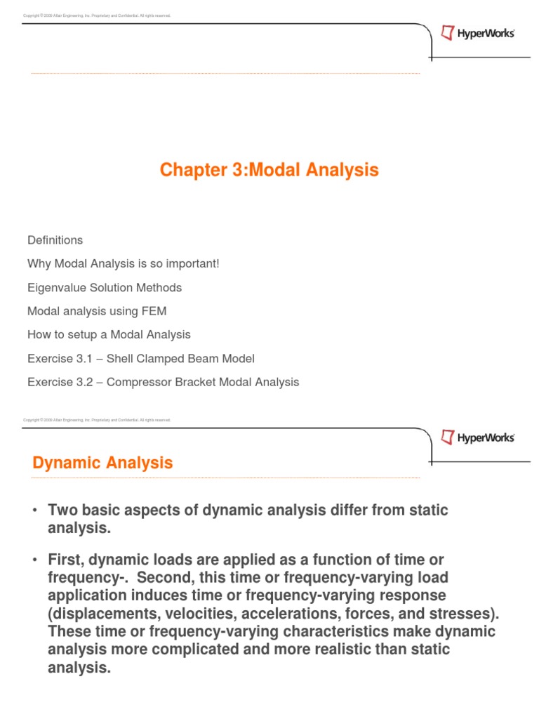 Chapter 3:modal Analysis | PDF | Eigenvalues And Eigenvectors | Matrix (Mathematics)