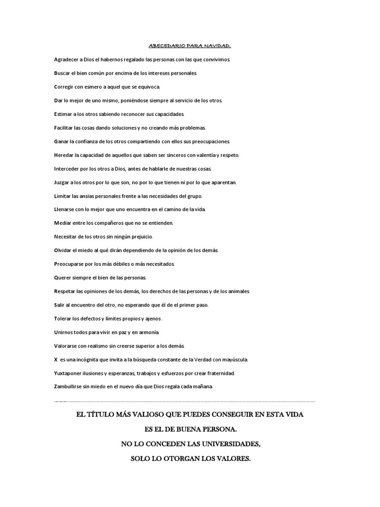 Abecedario para Navidad | PDF