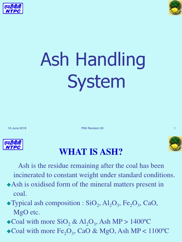 Ash Handling System | PDF | Fly Ash | Incineration