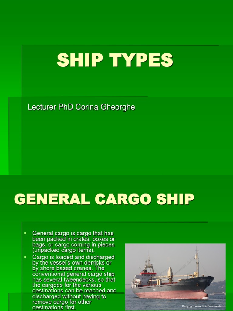 Ship Types | PDF | Ships | Oil Tanker