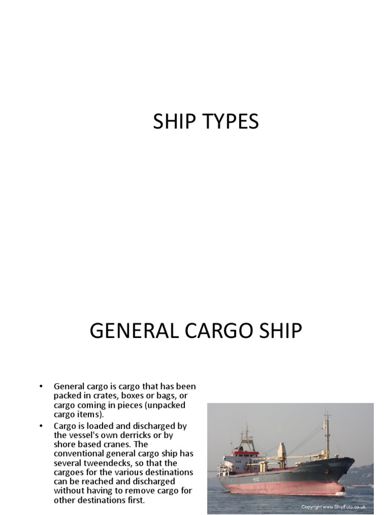 Ship Types | PDF | Ships | Oil Tanker