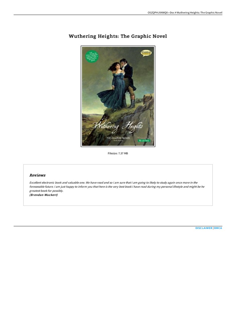 Wuthering Heights The Graphic Novel Read | PDF | Wuthering Heights | Novels