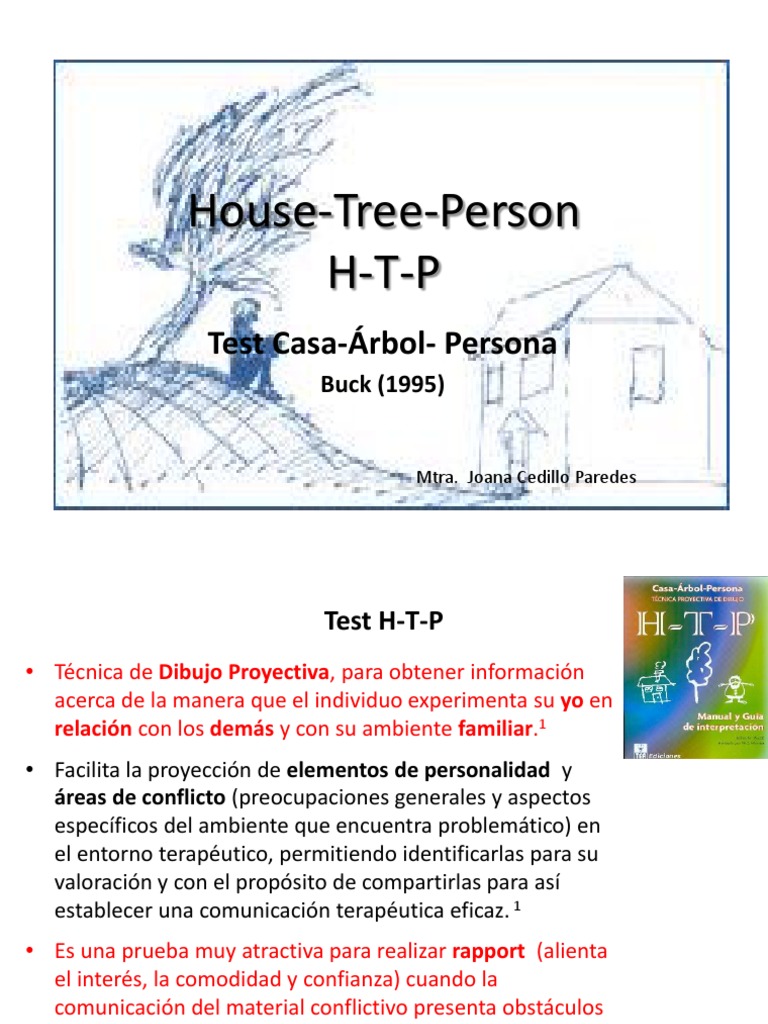 House Tree Person (Vers2) | PDF | Dibujo | Adultos