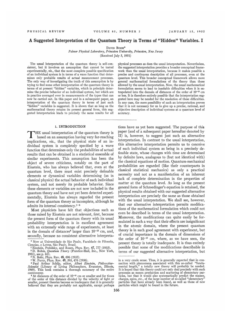 8 Interpretation Theory of Variables.: Suggested of The Quantum in Tel@as | PDF | Quantum ...