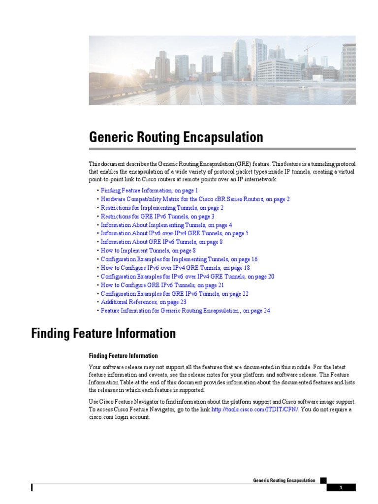 Generic Routing Encapsulation Pdf I Pv6 Ip Address
