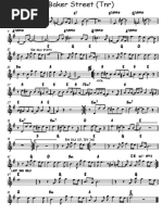 Baker Street Tenor Sax BB Pitch V2 | PDF