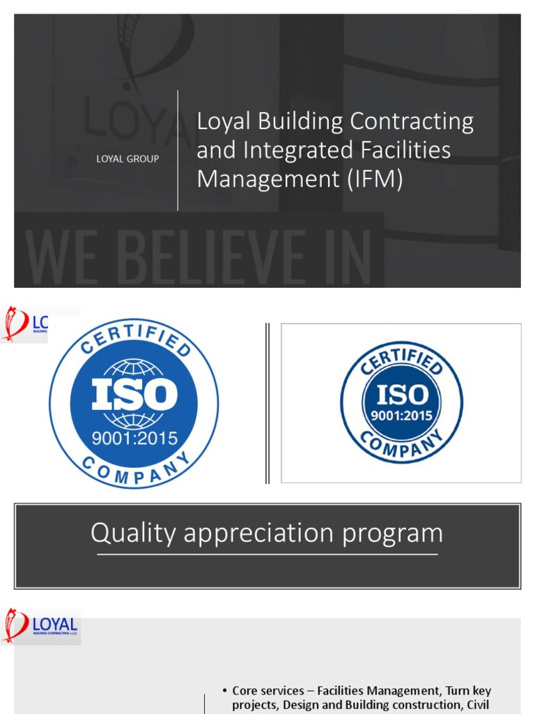 Loyal Building Contracting and Integrated Facilities Management Profile ...