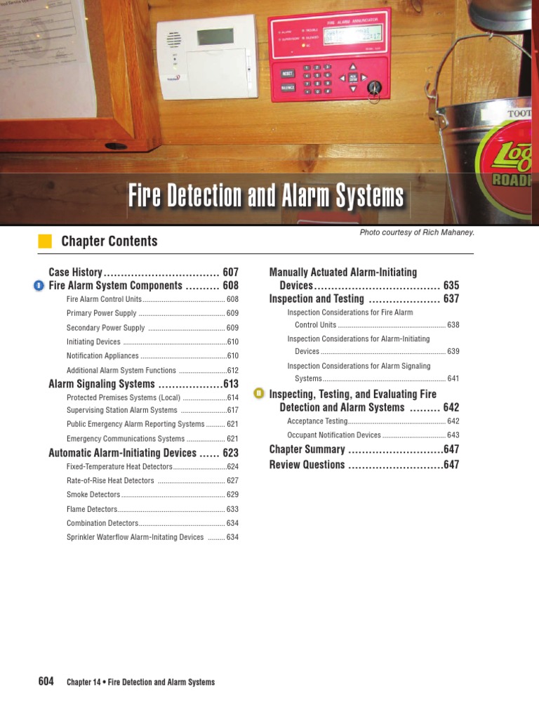 Fire Detection and Alarm Systems | PDF | Fire Sprinkler System | Elevator