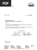 MAN Service Letter | PDF | Valve | Pump