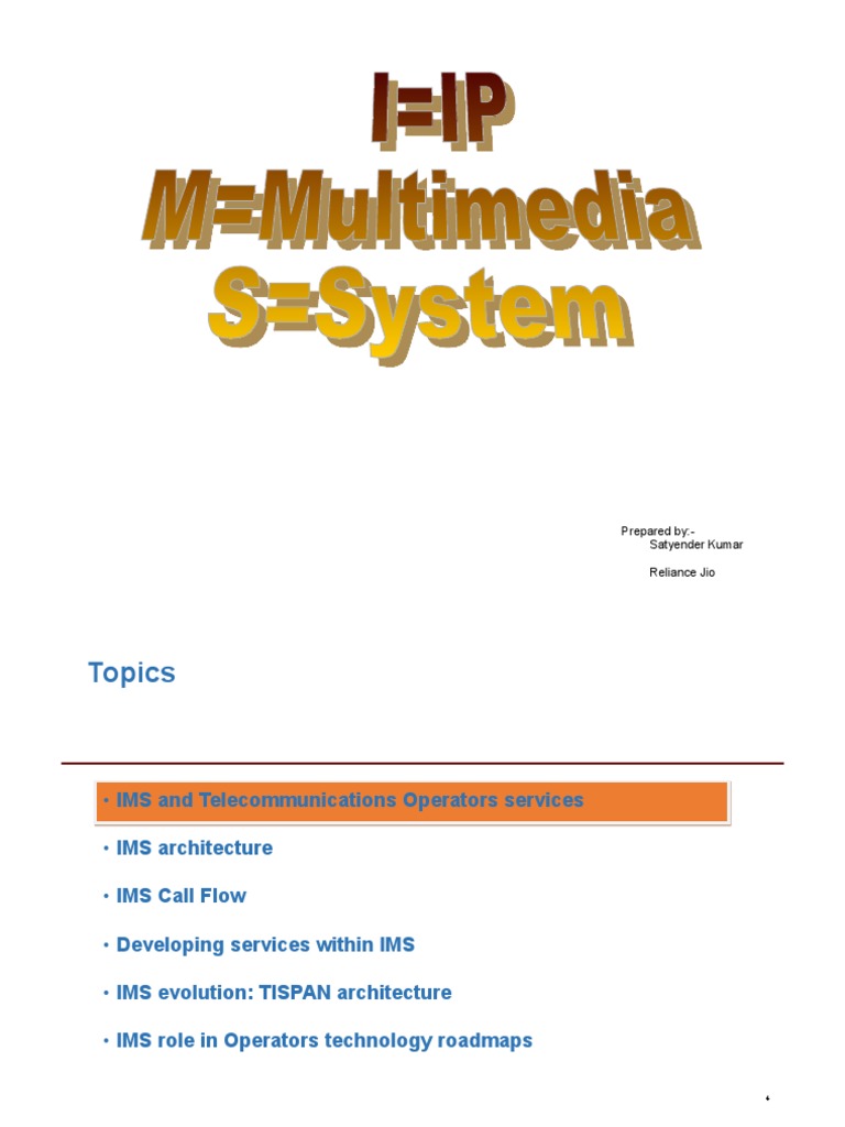 IMS Complete | PDF | Ip Multimedia Subsystem | Session Initiation Protocol