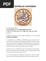 6 Plancha Sobre La Estrella Flamigera | PDF | Masonería | Estrellas