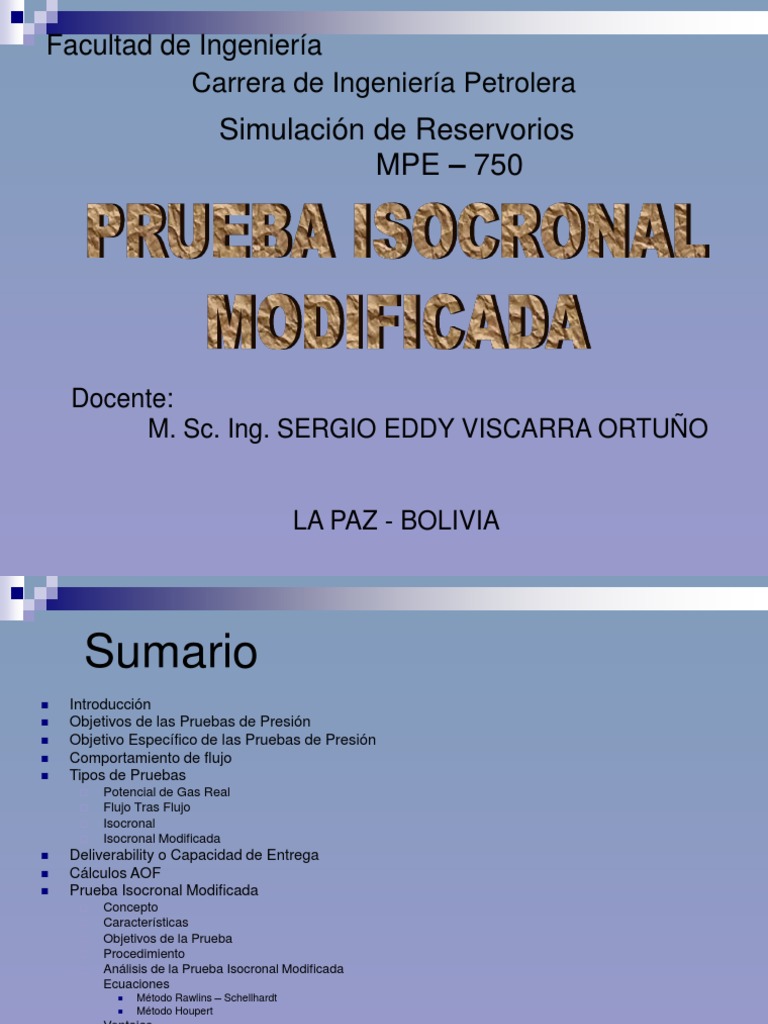 Prueba Isocronal | PDF | Gases | Línea (geometría)