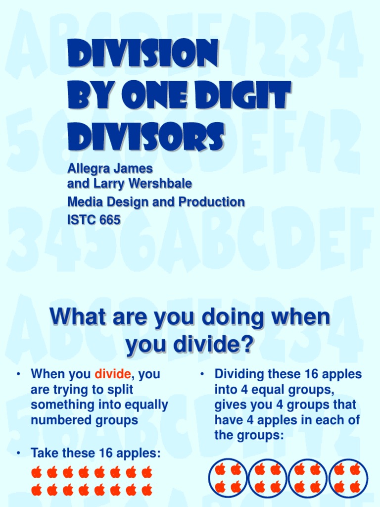 Divide | PDF | Division (Mathematics) | Multiplication