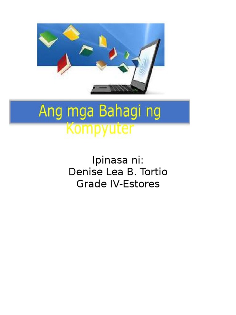 Bahagi NG Kompyuter | PDF