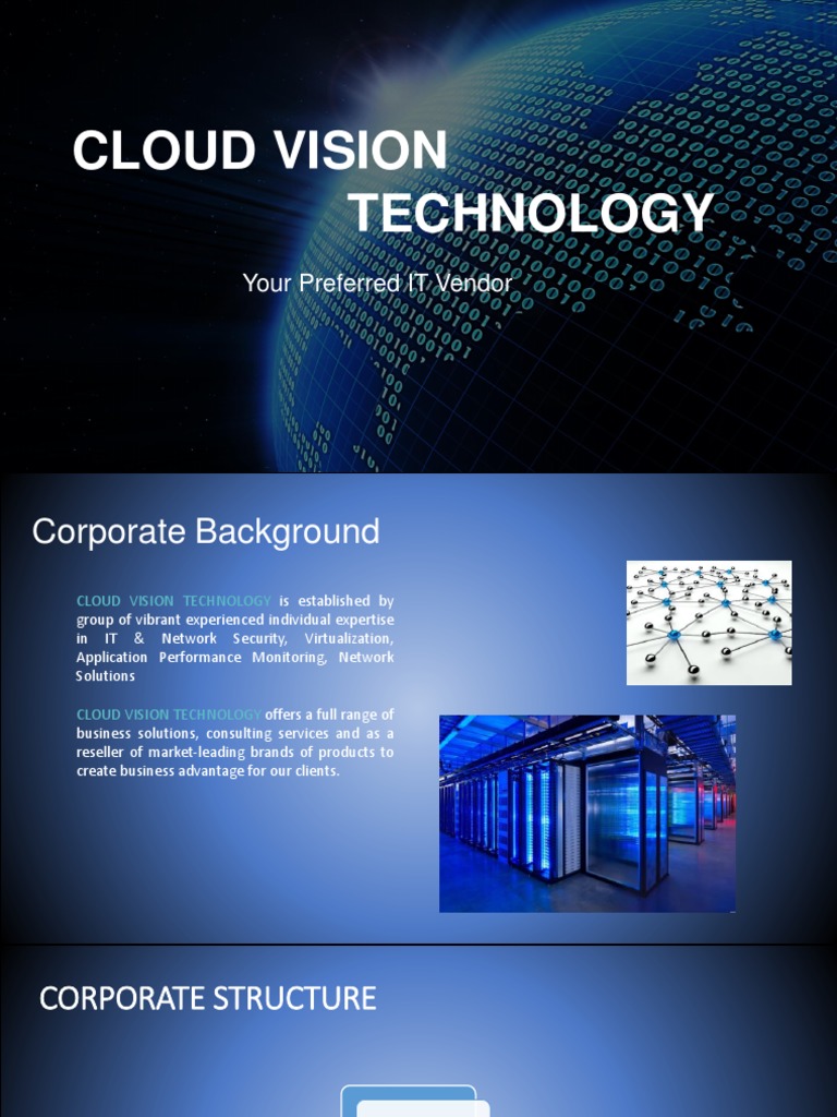CLOUD VISION TECHNOLOGY (Myanmar) PDF | PDF | Cloud Computing ...