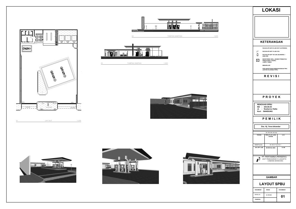Design SPBU | PDF | Indonesia | Politik Indonesia