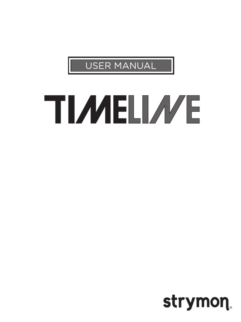TimeLine UserManual | PDF | Filter (Signal Processing) | Equalization (Audio)