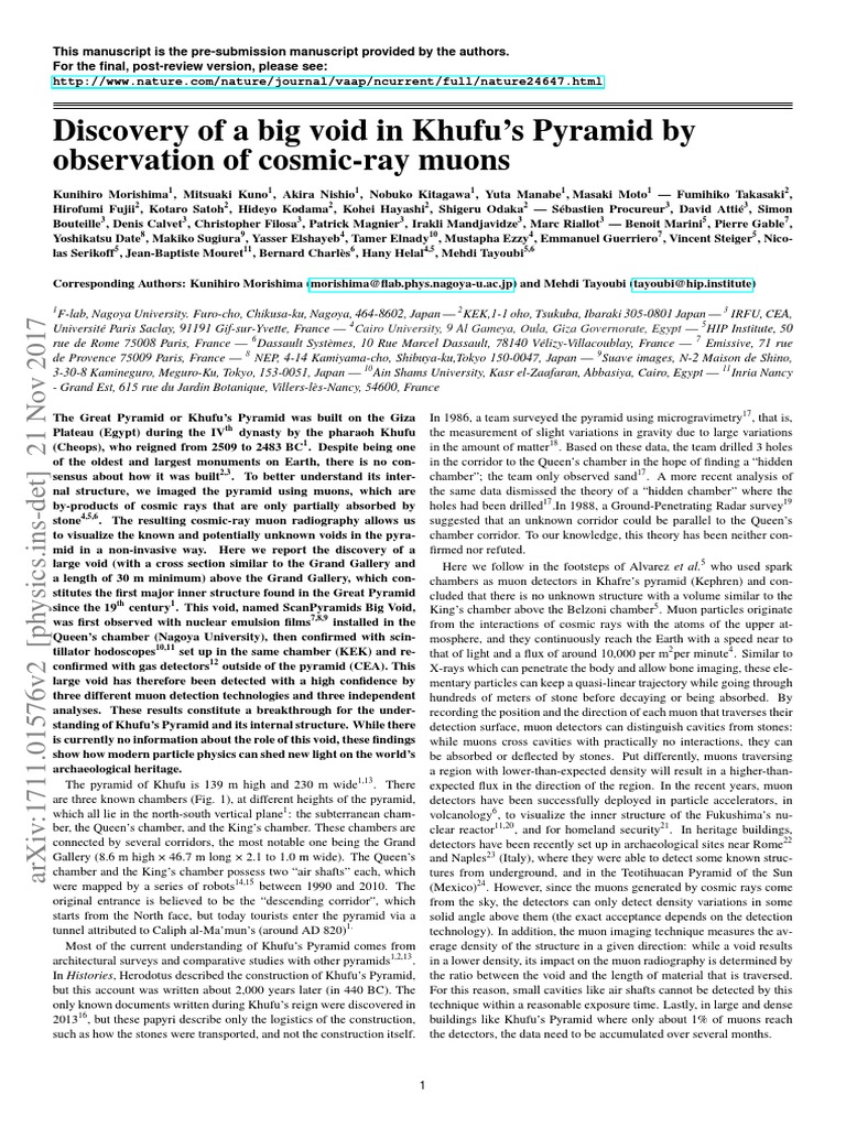 Pyramid Void | PDF | Physics | Nature