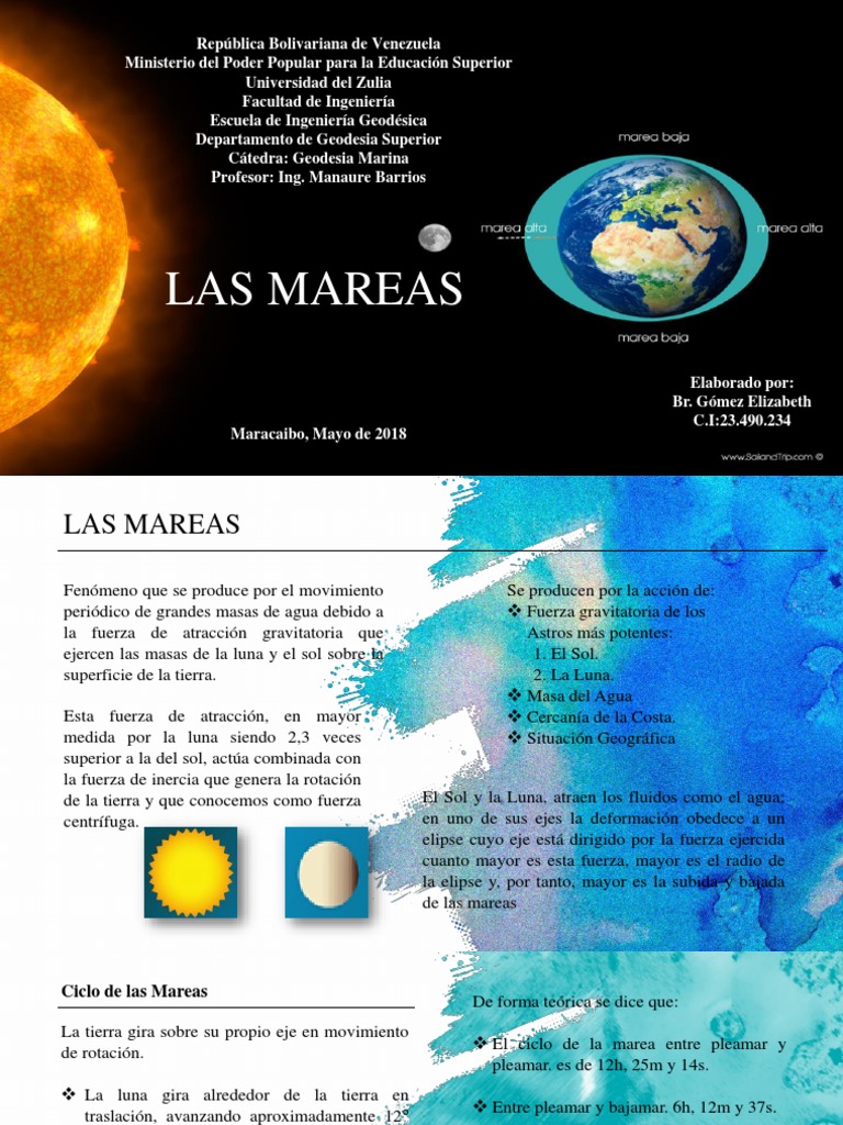 MAREAS | PDF | Marea | Luna
