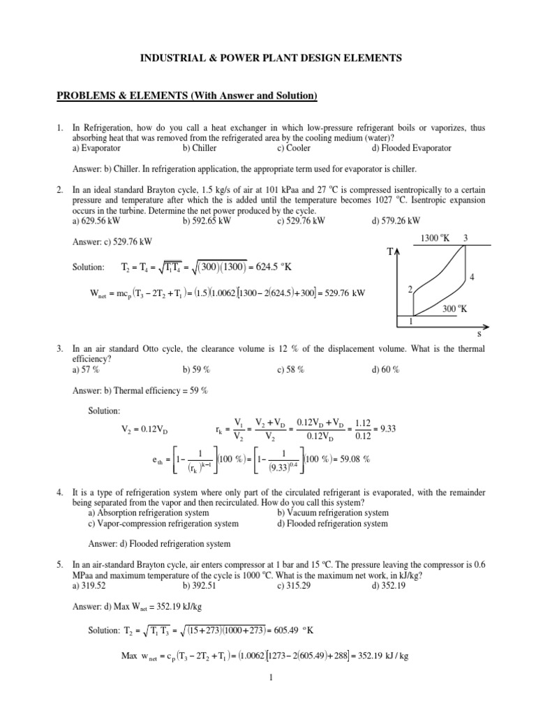 Pipe Problems & Elements (With Answer and Solution) | PDF ...