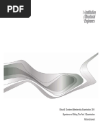 IStructE Chartered Exam Past Paper | PDF | Technology & Engineering