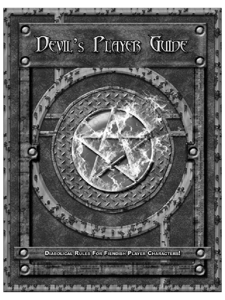 d20 Fast Forward Entertainment Devil's Player Guide PDF | PDF | Evil ...
