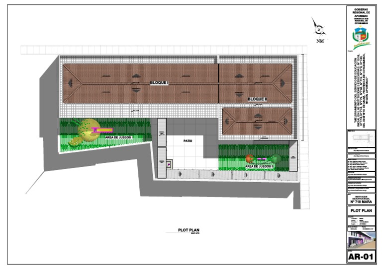 Ar-01 Plot Plan | PDF | Arquitecto | Business