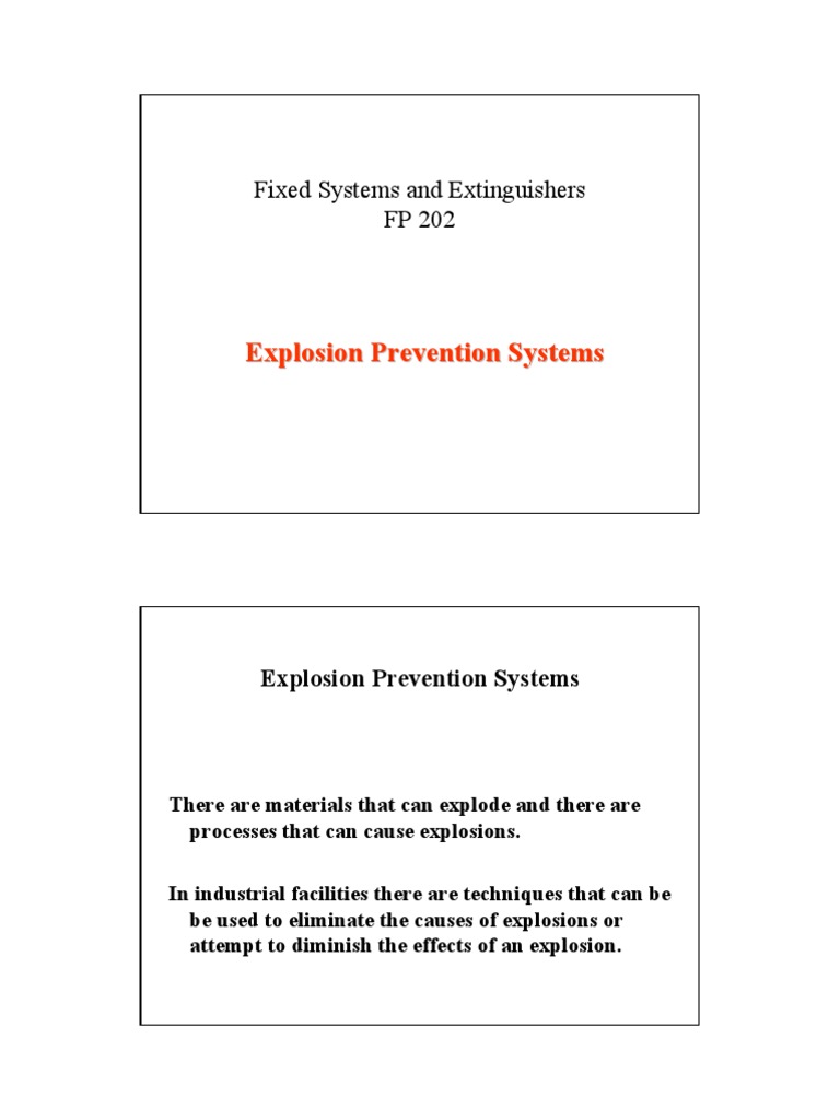 Explosion Prevention | PDF | Explosion | Combustion