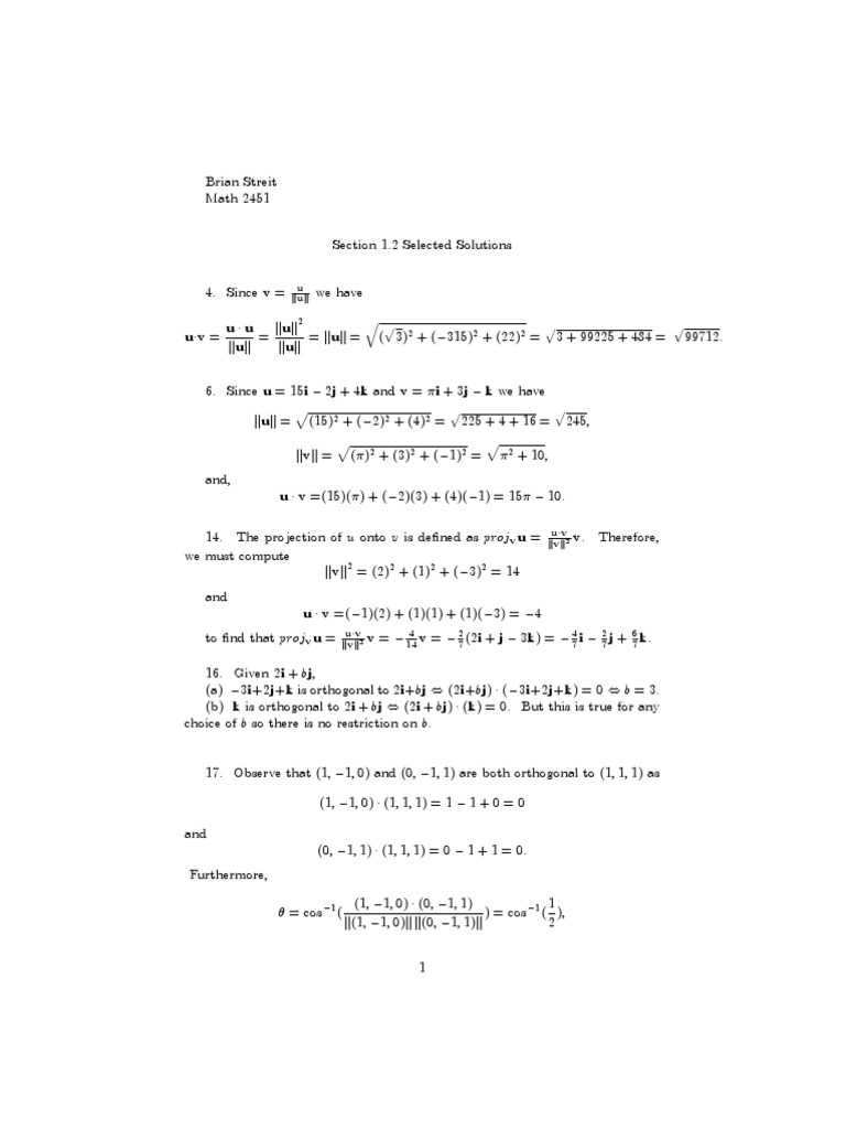 Sec1 2 | PDF | Differential Geometry | Mathematical Concepts