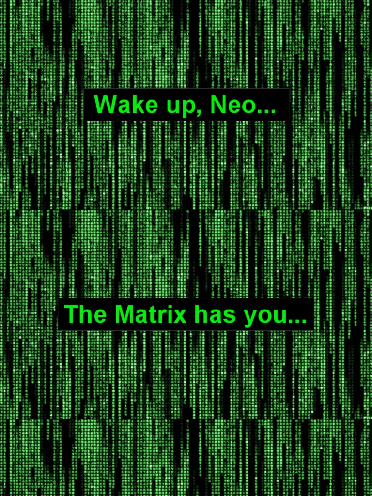 Wake Up, Neo | PDF