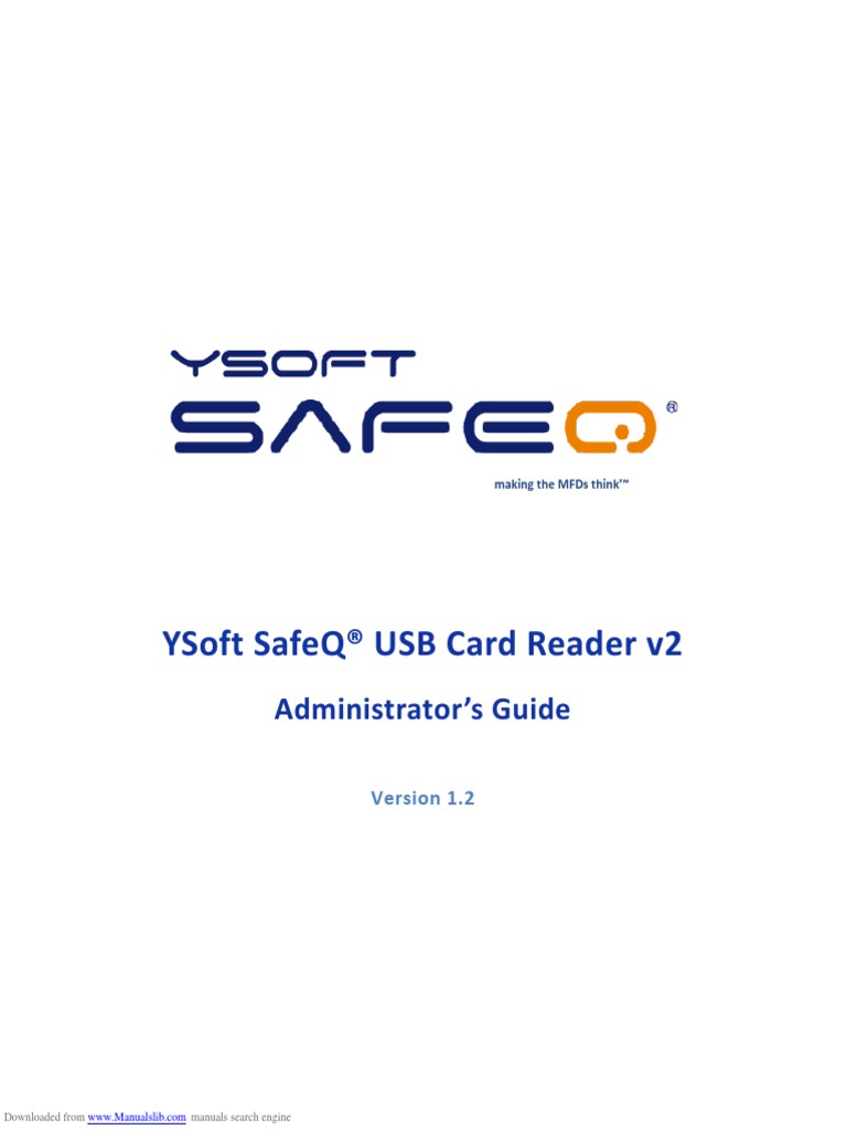 Ysoft Safeq | PDF | Usb | Computer Keyboard